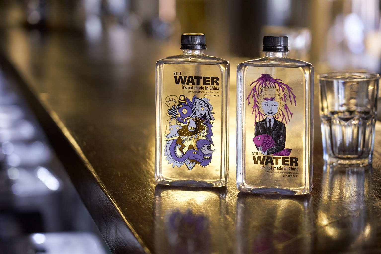 Art & Earth Friendly Bottled Water Brand - Yes! Definitely