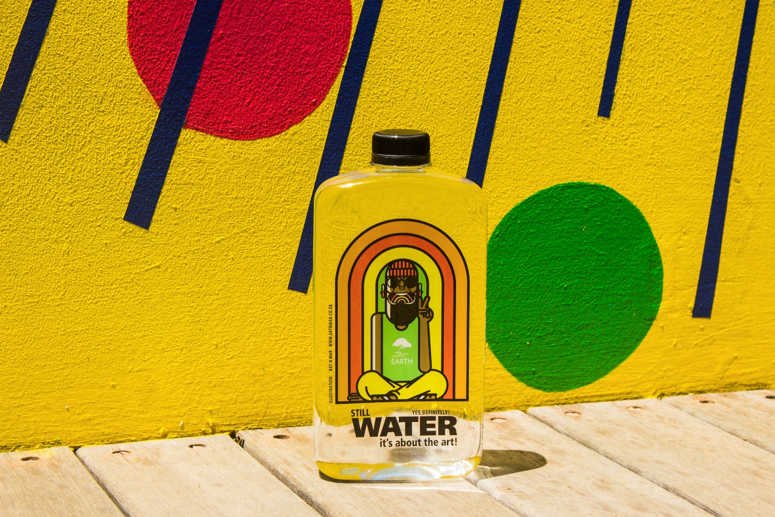 Art & Earth Friendly Bottled Water Brand - Yes! Definitely