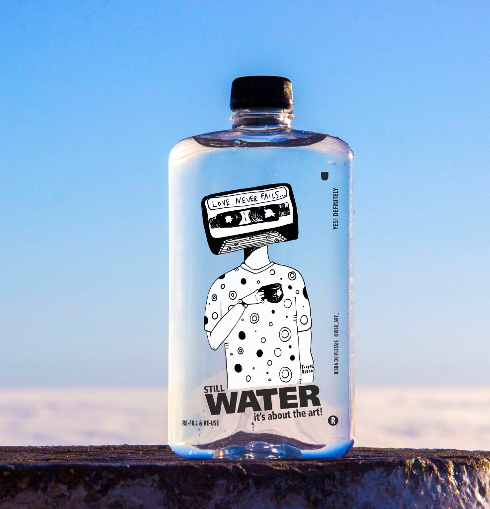 Art & Earth Friendly Bottled Water Brand - Yes! Definitely