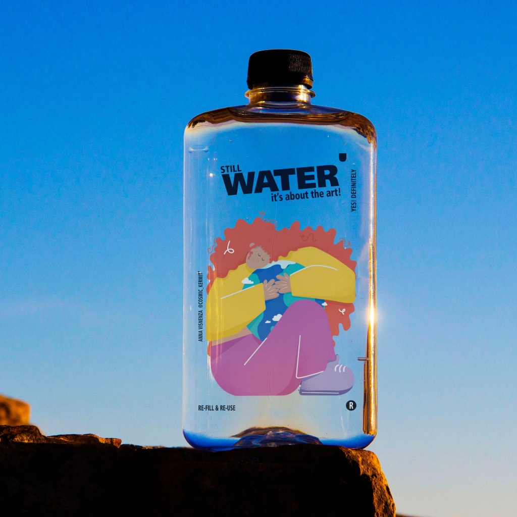 Art & Earth Friendly Bottled Water Brand - Yes! Definitely