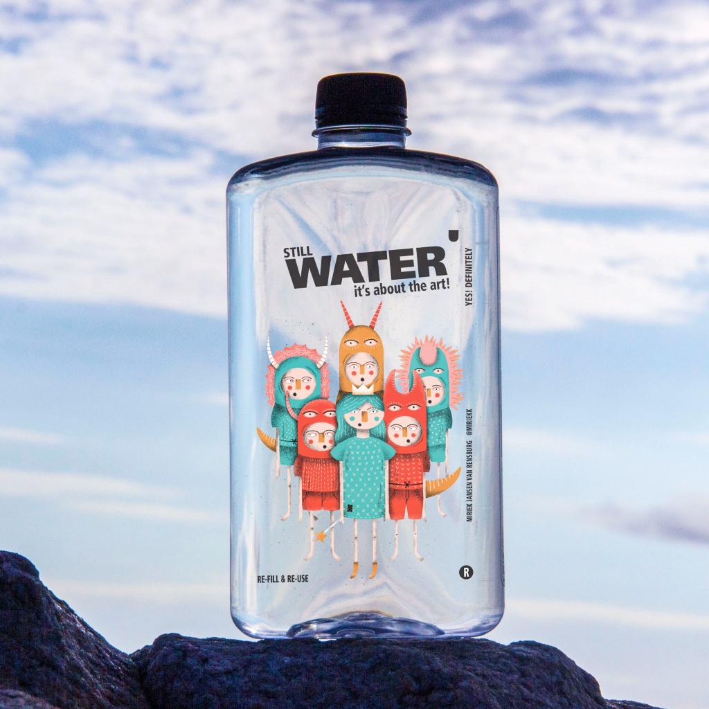 Art & Earth Friendly Bottled Water Brand - Yes! Definitely