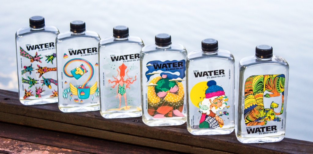 Art & Earth Friendly Bottled Water Brand - Yes! Definitely