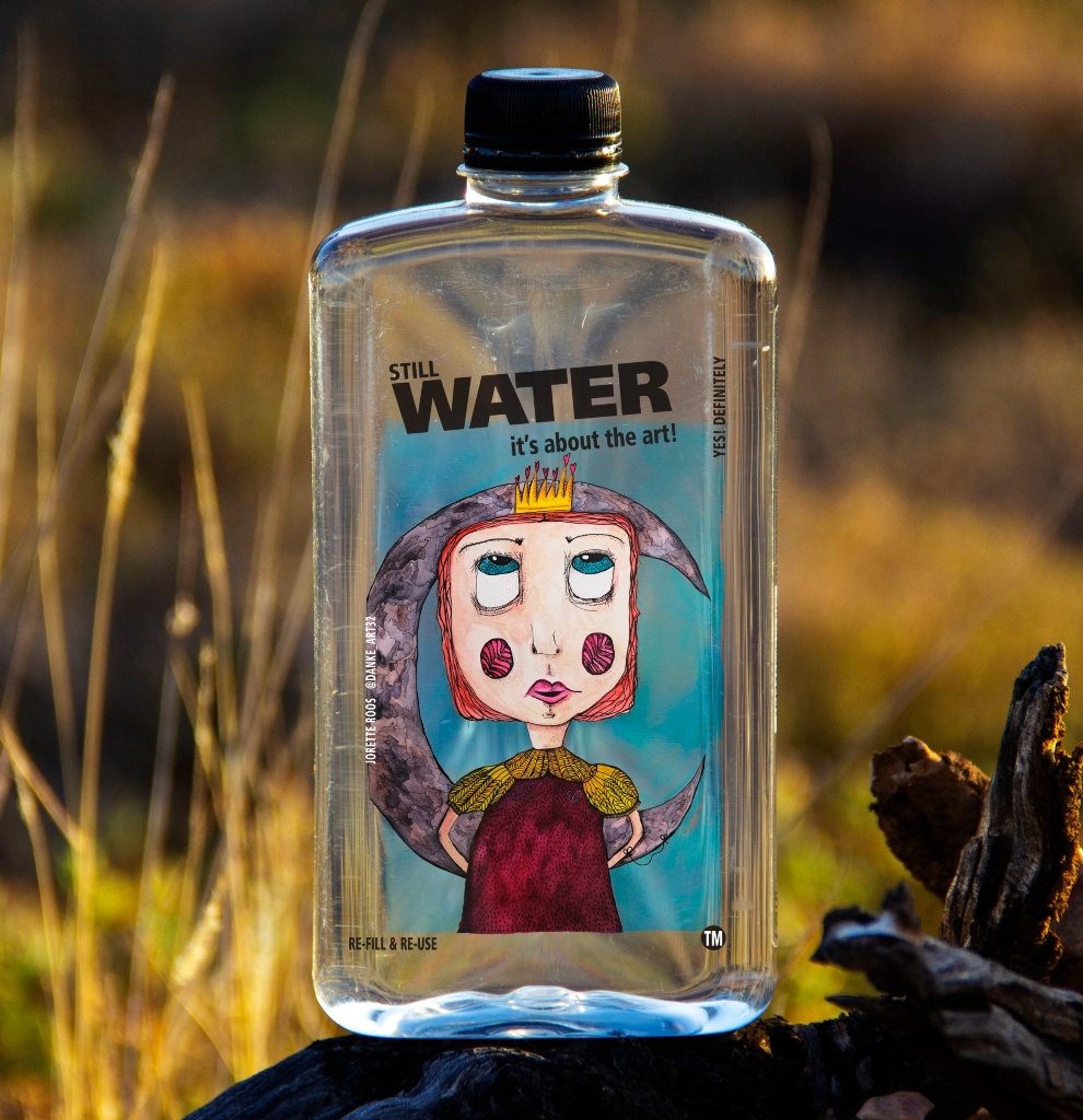 Art & Earth Friendly Bottled Water Brand - Yes! Definitely