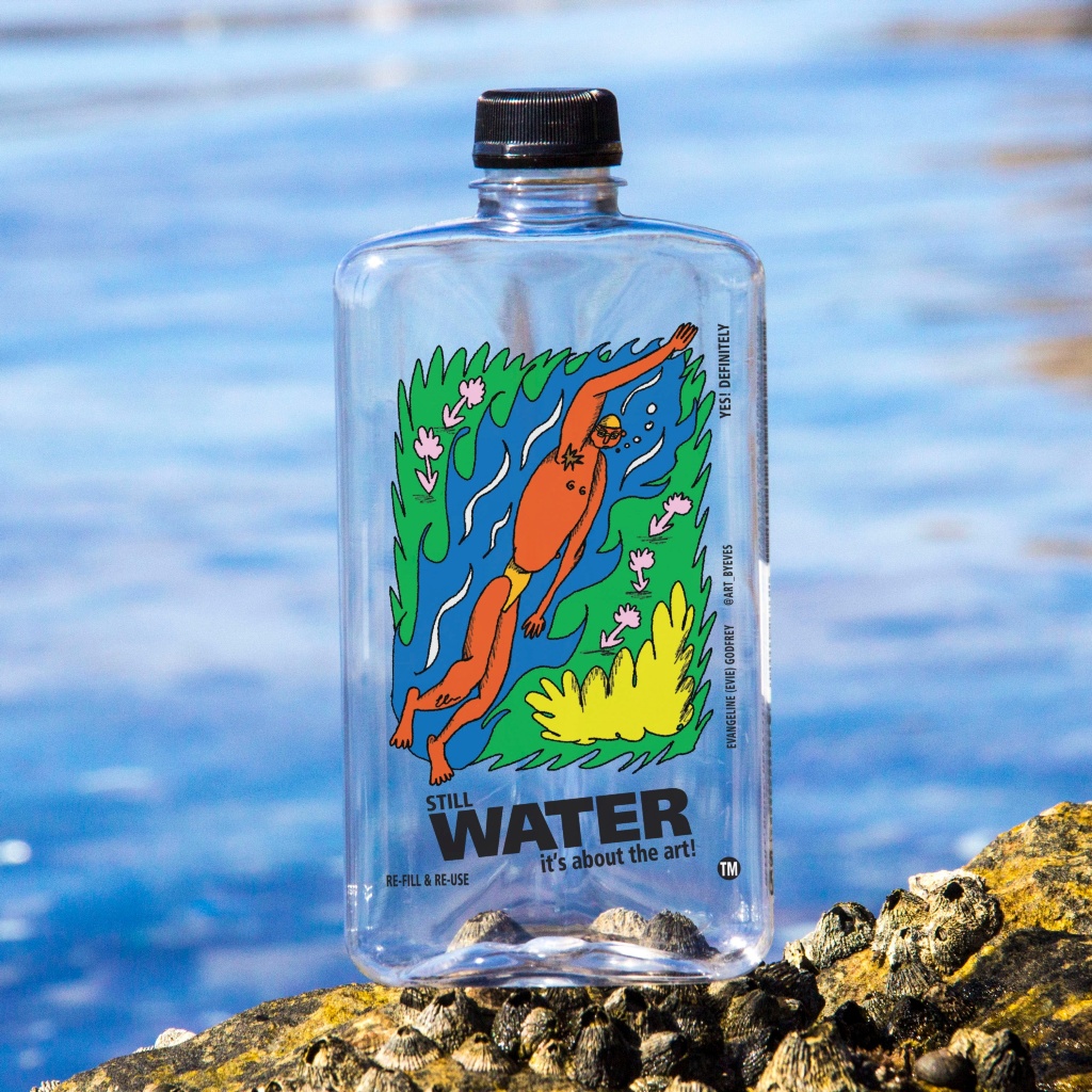 Art & Earth Friendly Bottled Water Brand - Yes! Definitely
